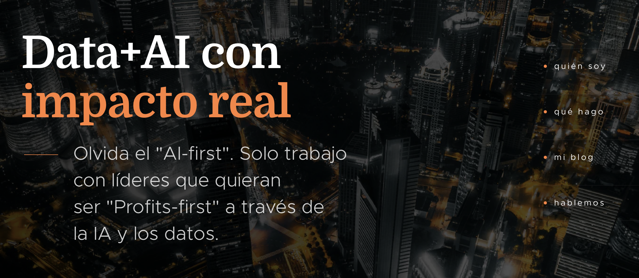 Manuel Delgado Tenorio - Data & AI Strategist